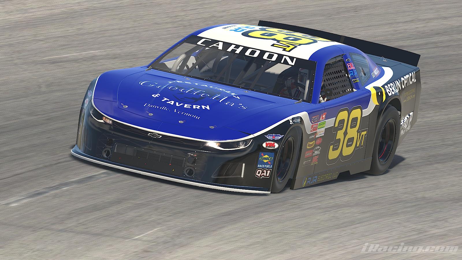 #38VT - Tyler Cahoon - 2023 Thunder Road Late Model by Matthew Breuer ...