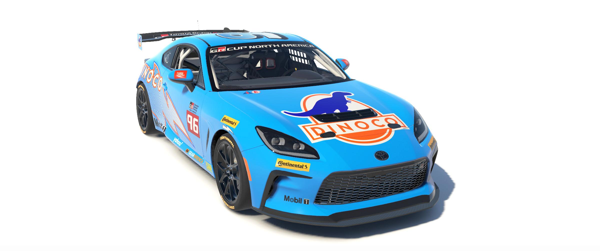 Dinoco GR86 by Alex Schmurtz - Trading Paints