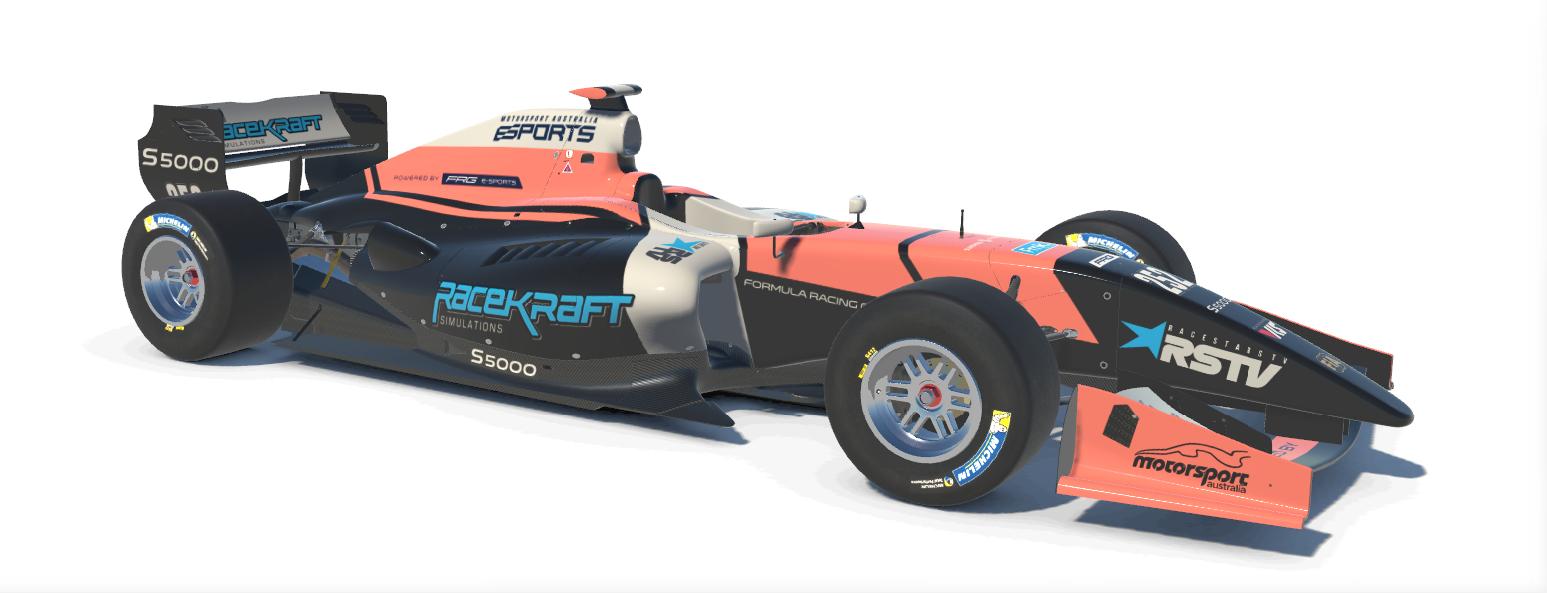 S5000 2023 OFFICIAL Salmon by Roo Kooistra - Trading Paints