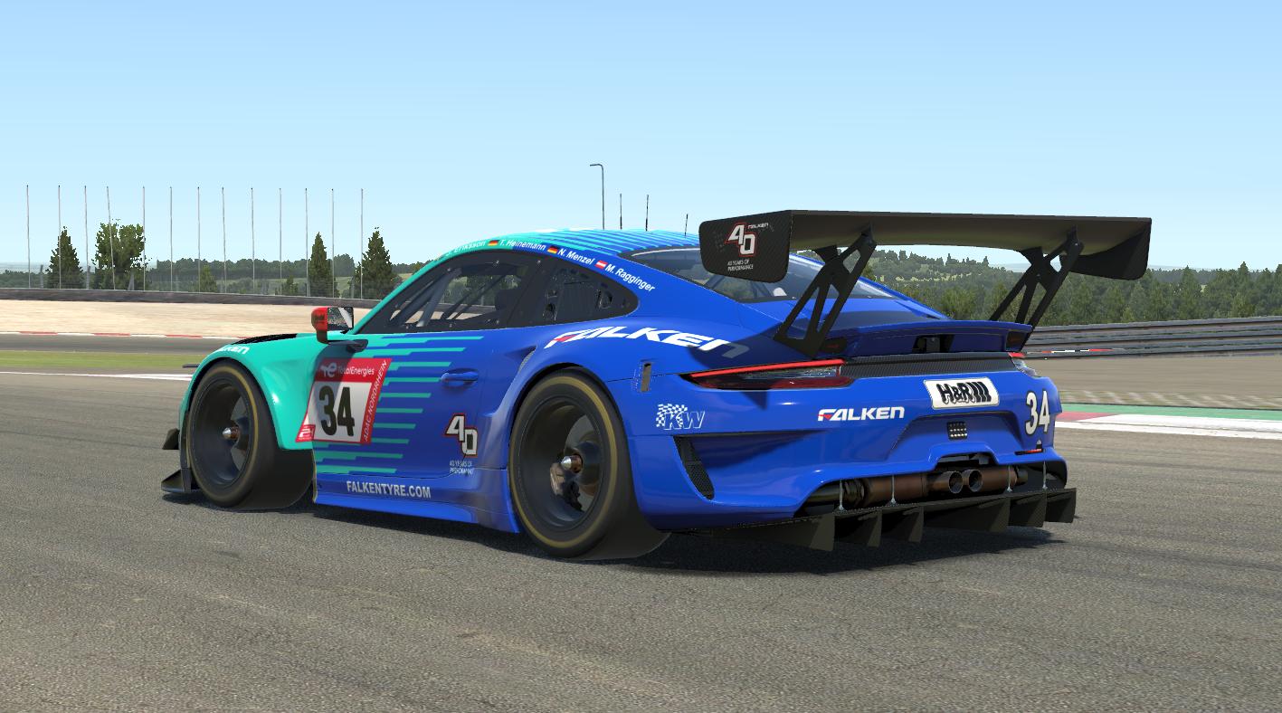 Porsche 911R GT3 Falken Motorsports 24h Nurburgring 2023 #44 by Hugo ...