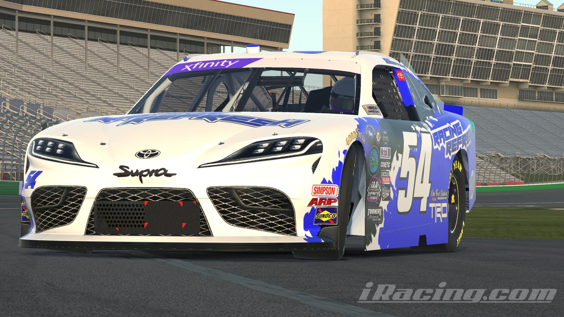 Collin Bestor Xfinity Base NEW NO NUMBERS by Randy B. - Trading Paints