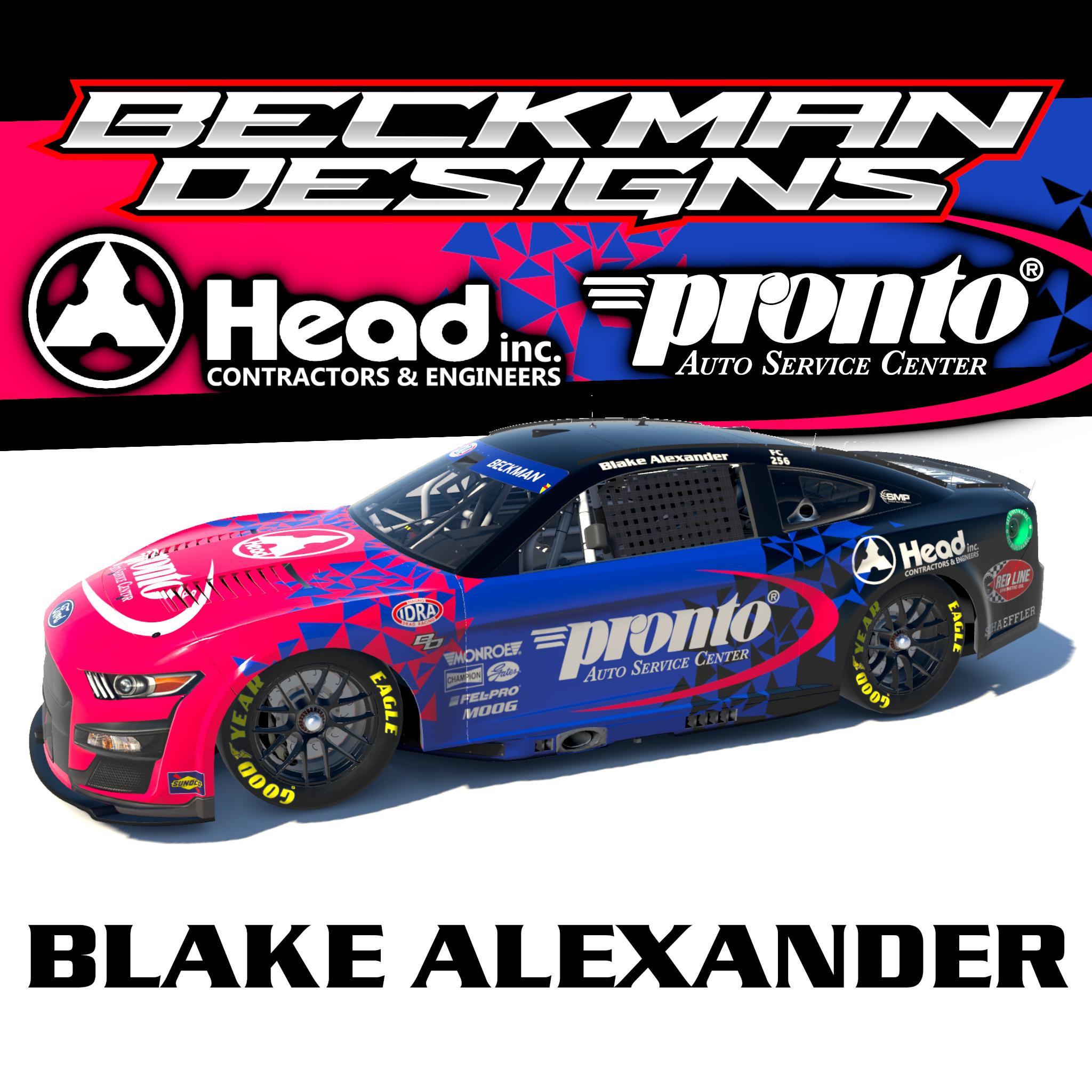Blake Alexander 2023 Pronto NHRA NG by Jason Beckman - Trading Paints
