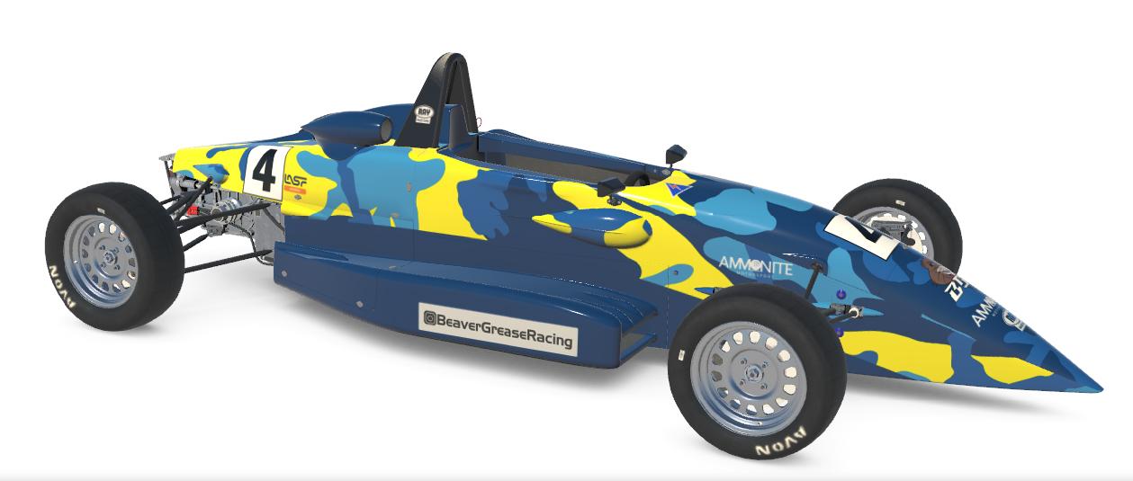 Beaver Grease Racing - UA camo livery for FF1600. by Kazimieras ...