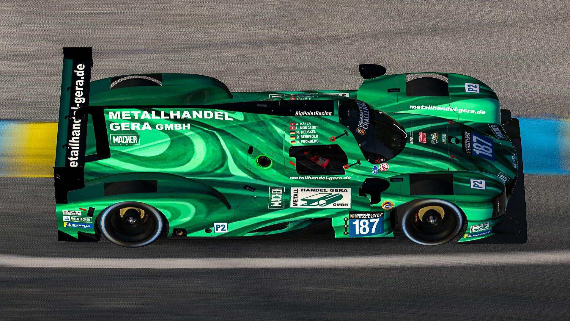 #187 - Big Point Racing - Art Car - Blanchimont by Remo Grossenbacher ...