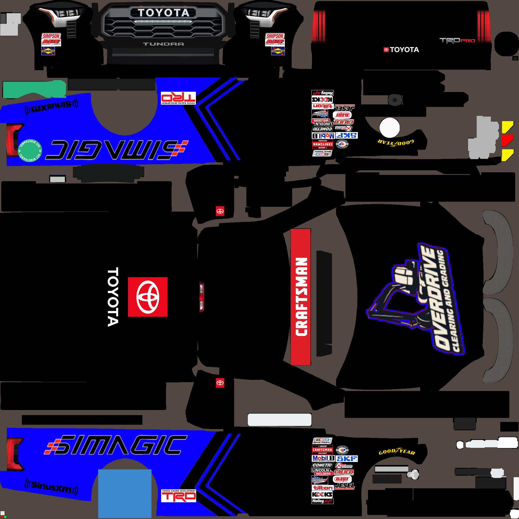 SIMAGIC CAR by Billy Snodgrass - Trading Paints