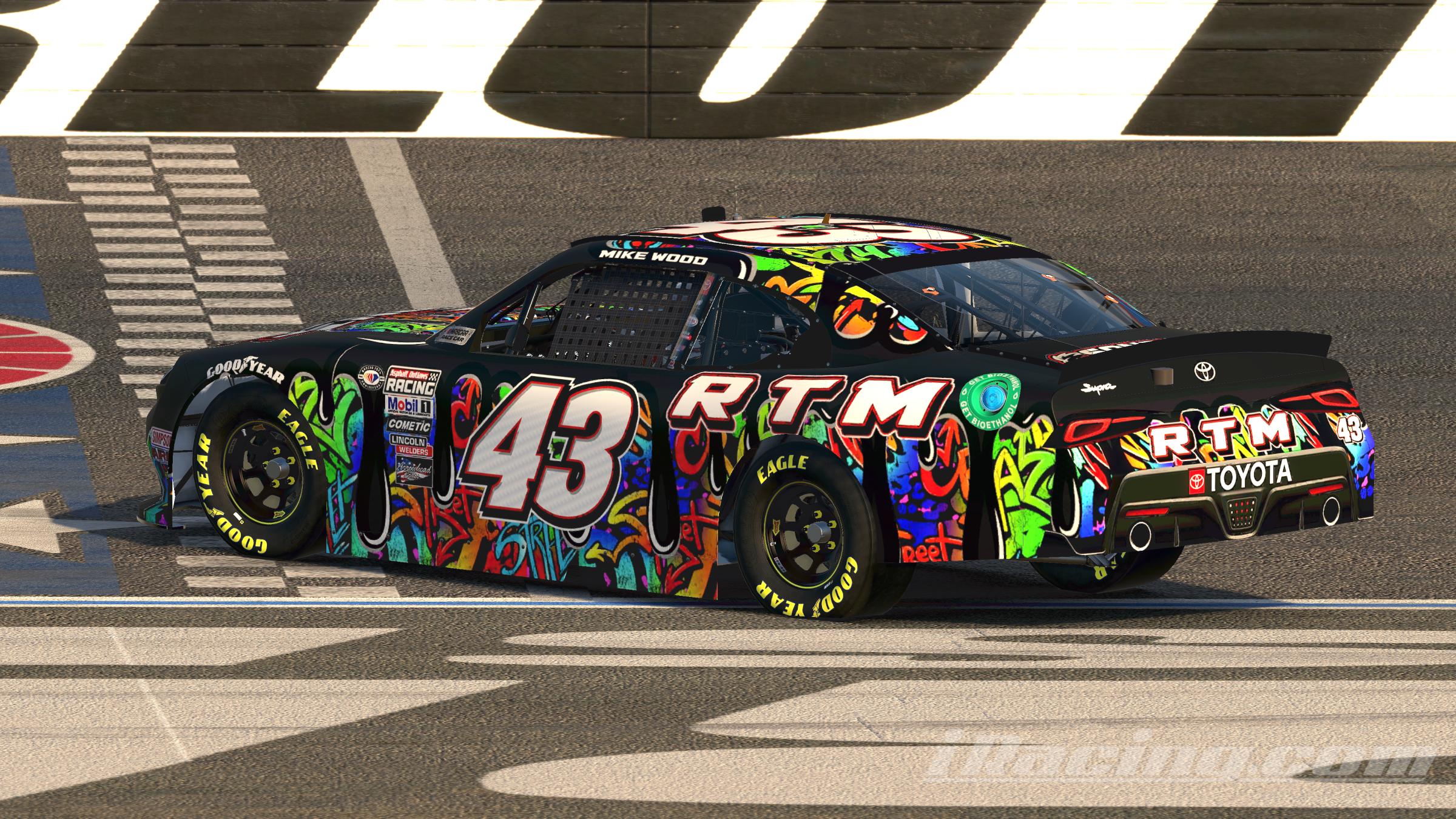 RTM son1c graphic design asphalt outlaws by Nathan C. - Trading Paints