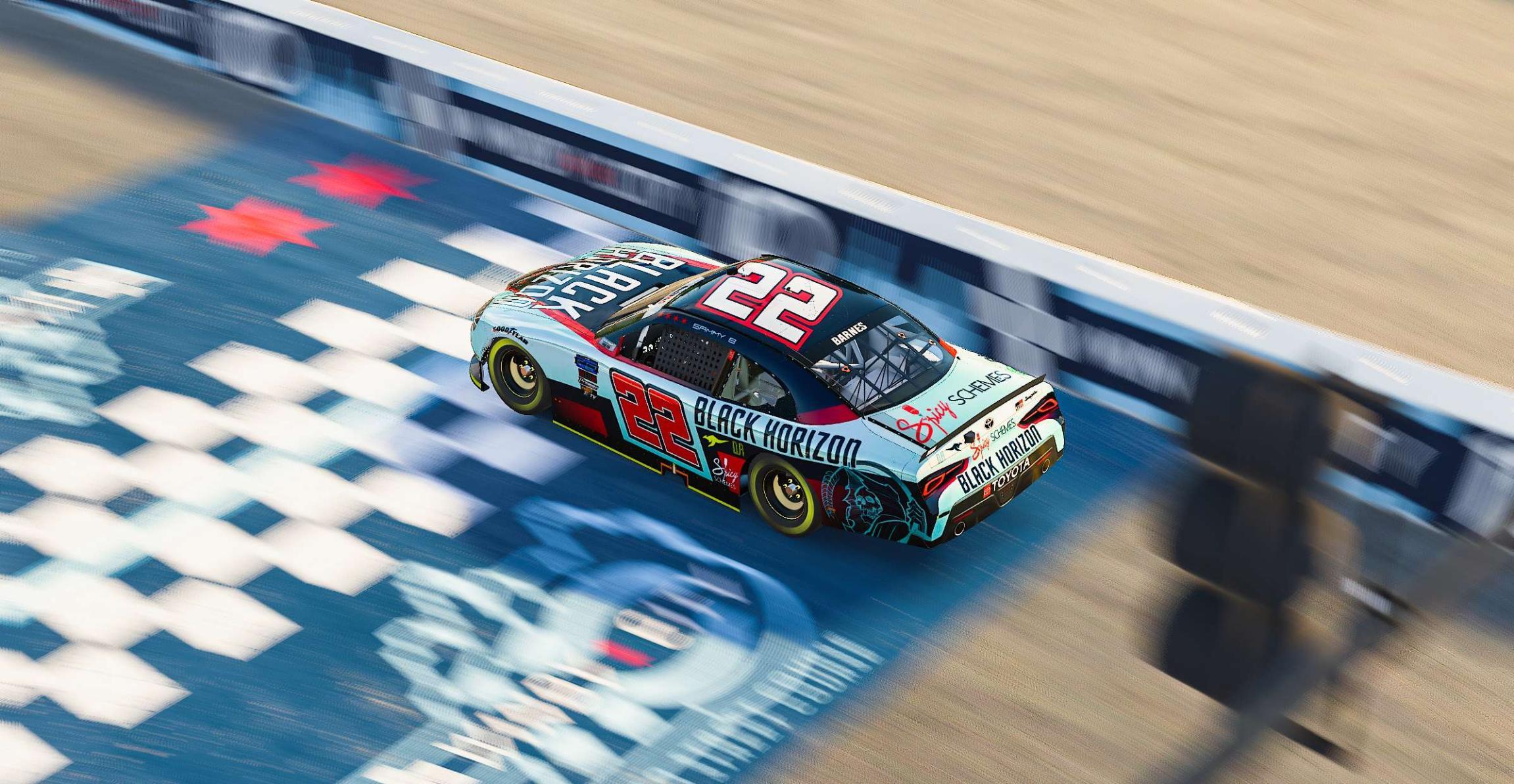 Xfinity Supra 2023 BHX1 #22 by Sam B. - Trading Paints