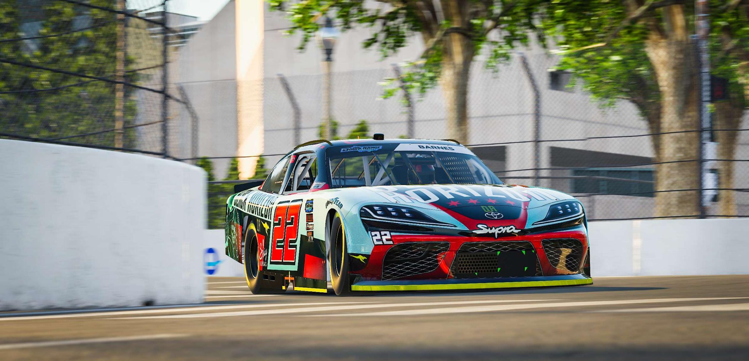 Xfinity Supra 2023 BHX1 #22 by Sam B. - Trading Paints