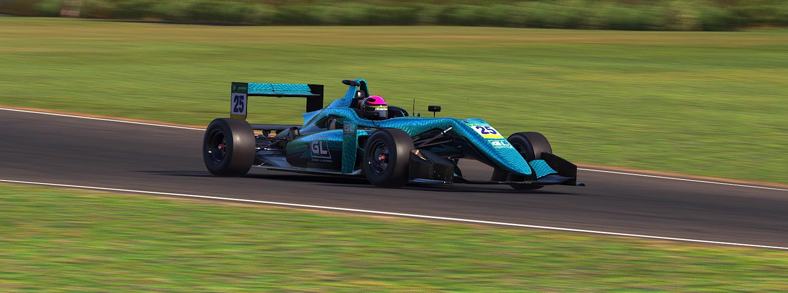 Dallara F3 - Ginger Liveries Teal by Rick W. - Trading Paints