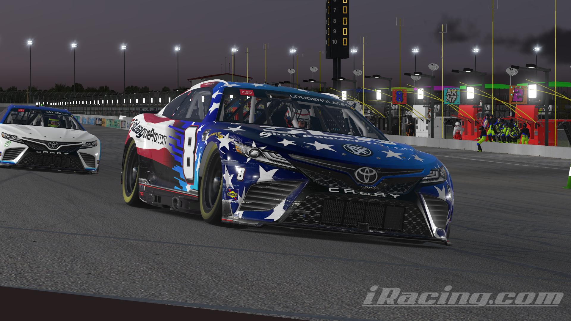 2023 SLP Team 44 Racing SimLeaguePro.com Patriotic by AJ Knickle ...