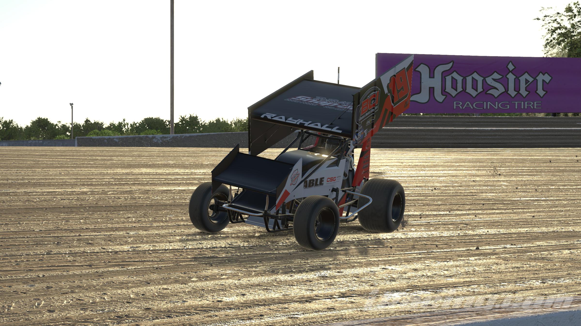 2023 Sean Rayhall #19 Prosser Racing World of Outlaws by Mathew Kiechle ...