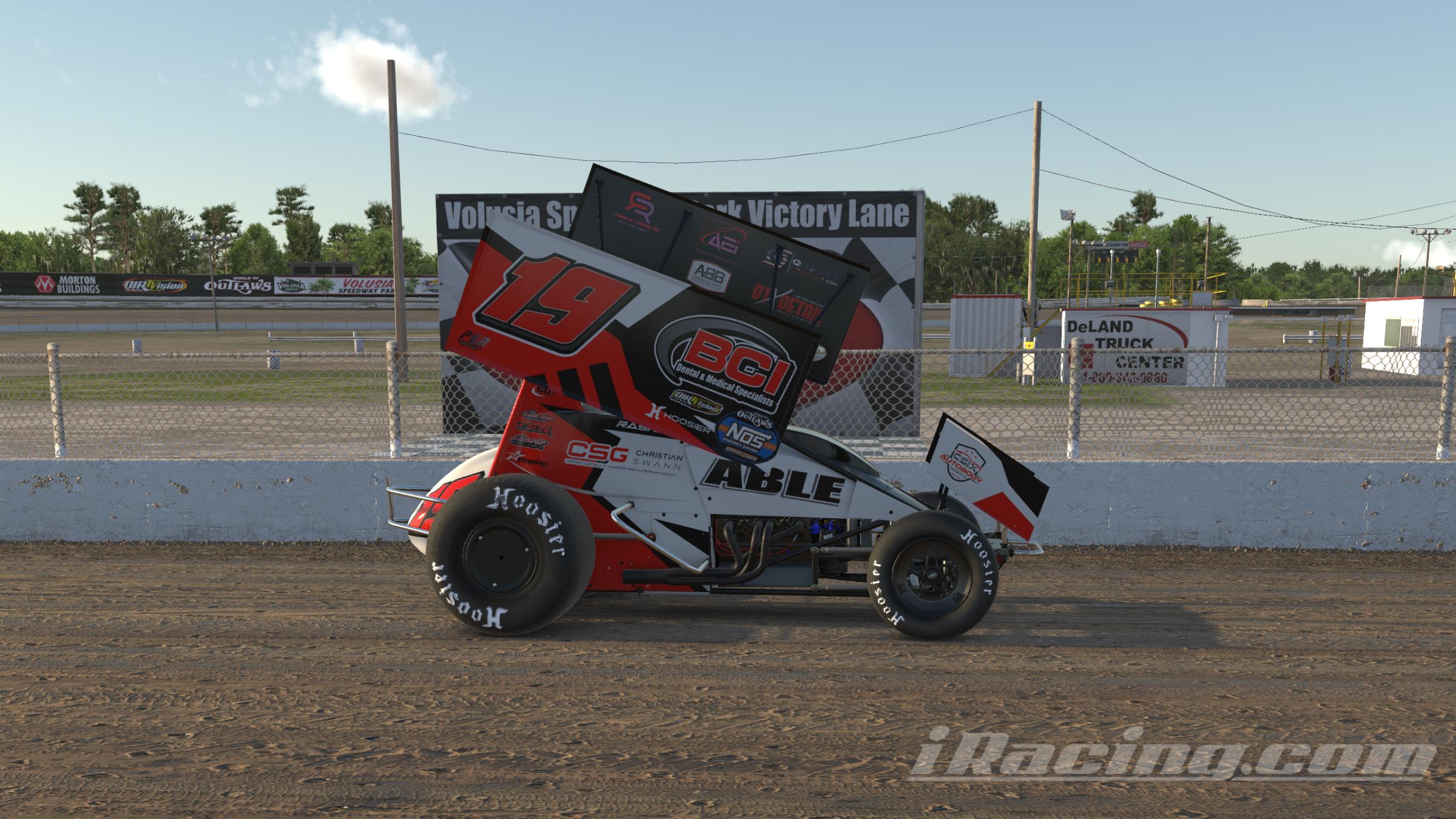 2023 Sean Rayhall #19 Prosser Racing World of Outlaws by Mathew Kiechle ...