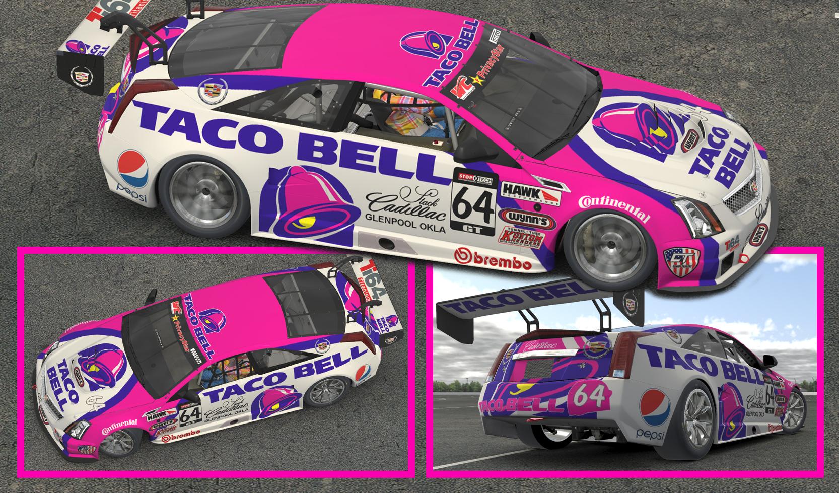 Cadaillac Taco Bell by Clyde Coman - Trading Paints