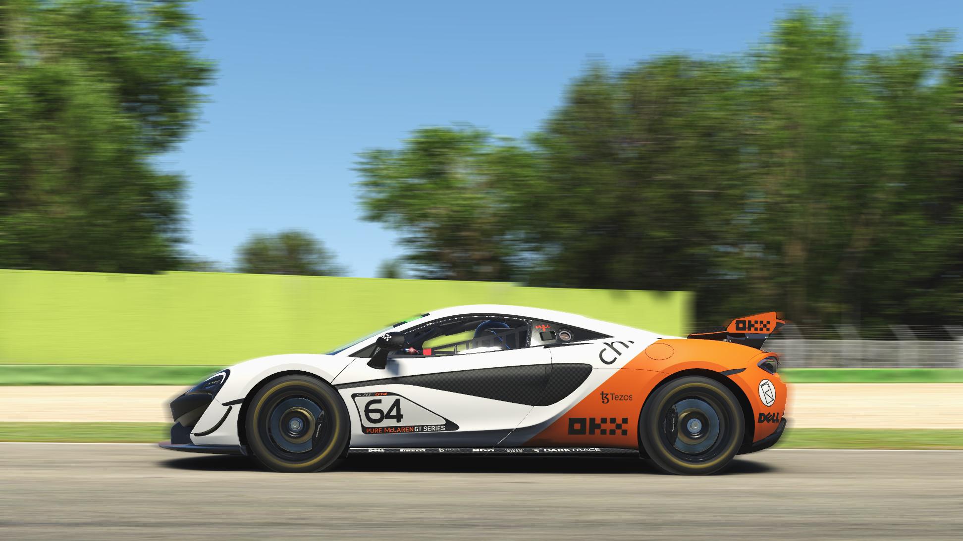 McLaren 570 GT4 Monaco Edition by Gianluca Bresci - Trading Paints