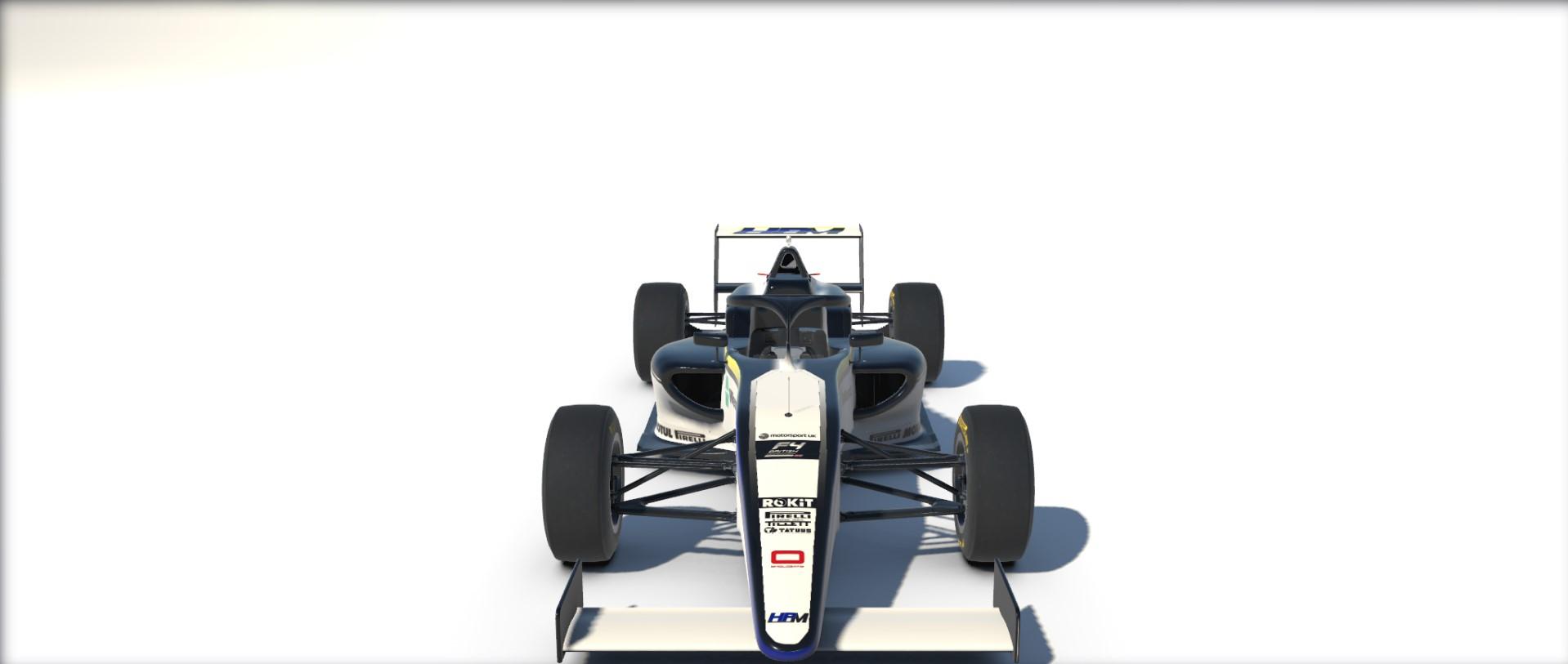 HPM(Hayden Phillips Motorsport) Fictional British F4 Paint Custom NO.7 ...