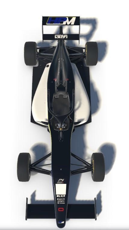 HPM(Hayden Phillips Motorsport) Fictional British F4 Paint Dark Custom ...
