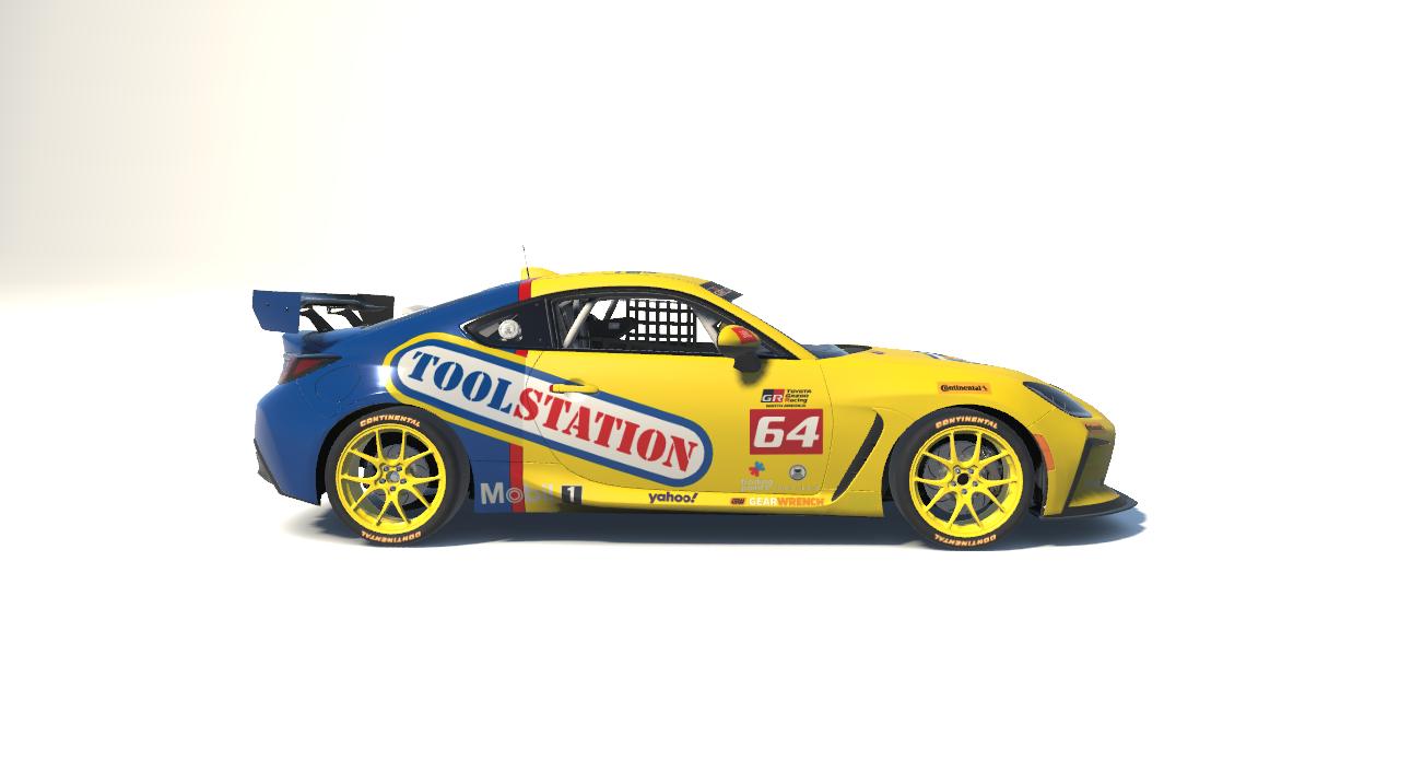 Toyota GR86 Toolstation Livery by Grant J Lloyd - Trading Paints