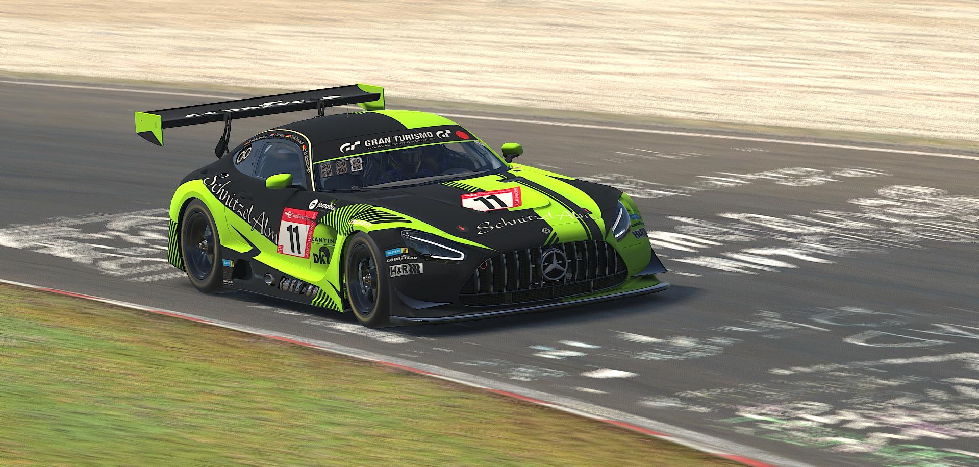 Schnitzelalm Racing #11 Mercedes-AMG GT3 Evo - 2023 Nürburgring 24h by ...