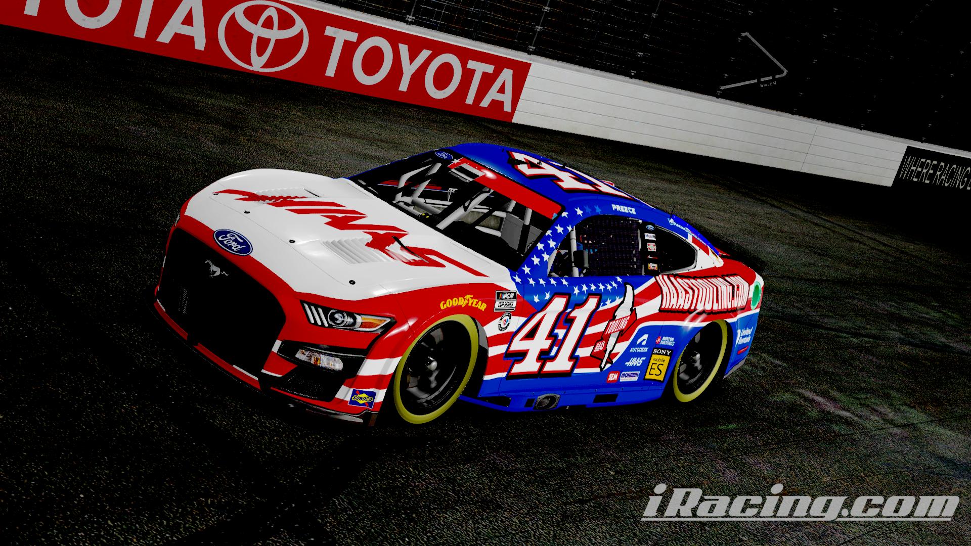 #41 Ryan Preece 2023 Haas Charlotte by Martin Roberg - Trading Paints