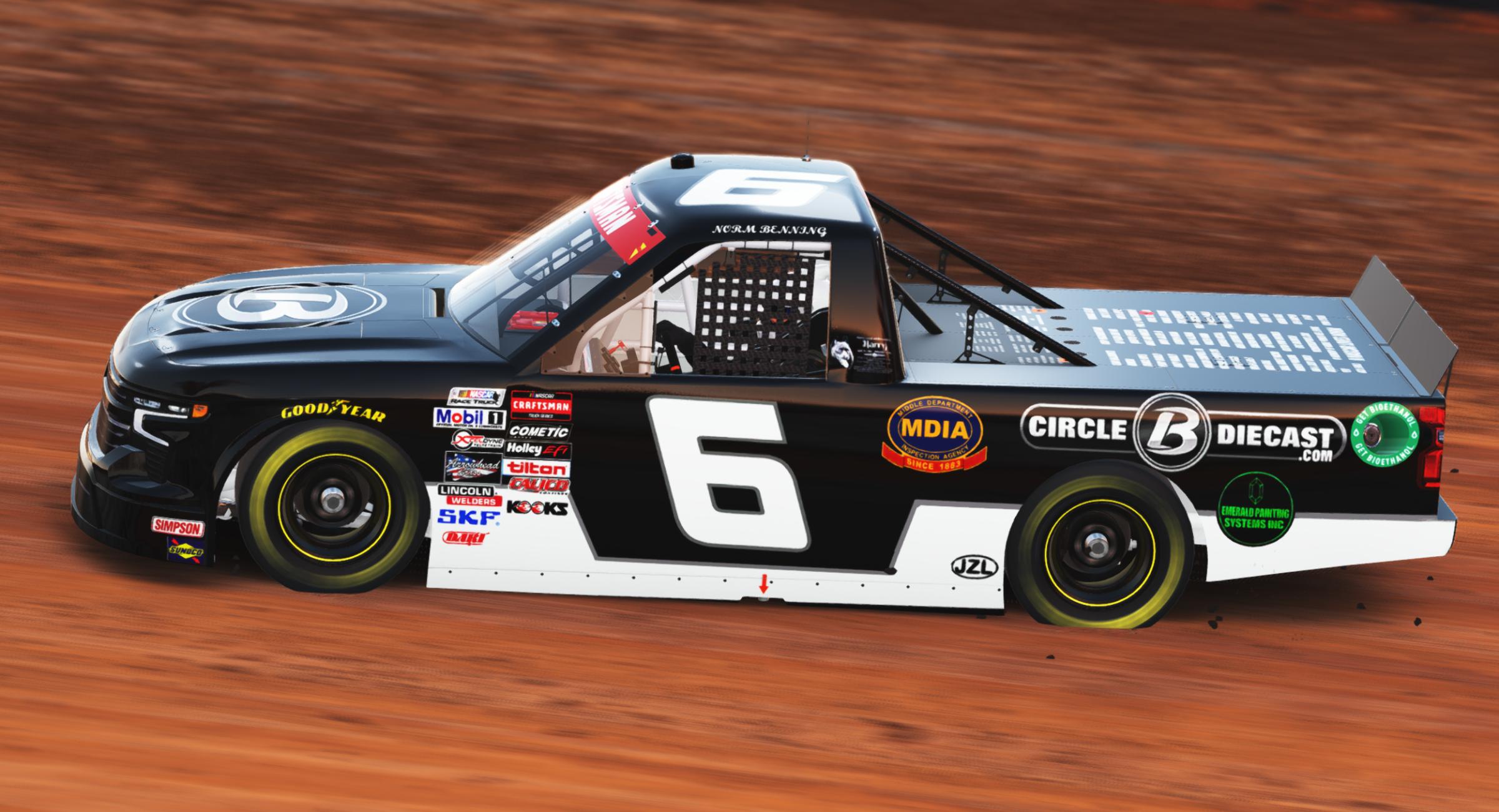 Norm Benning Dirt Bristol 2023 by William Schmitt - Trading Paints