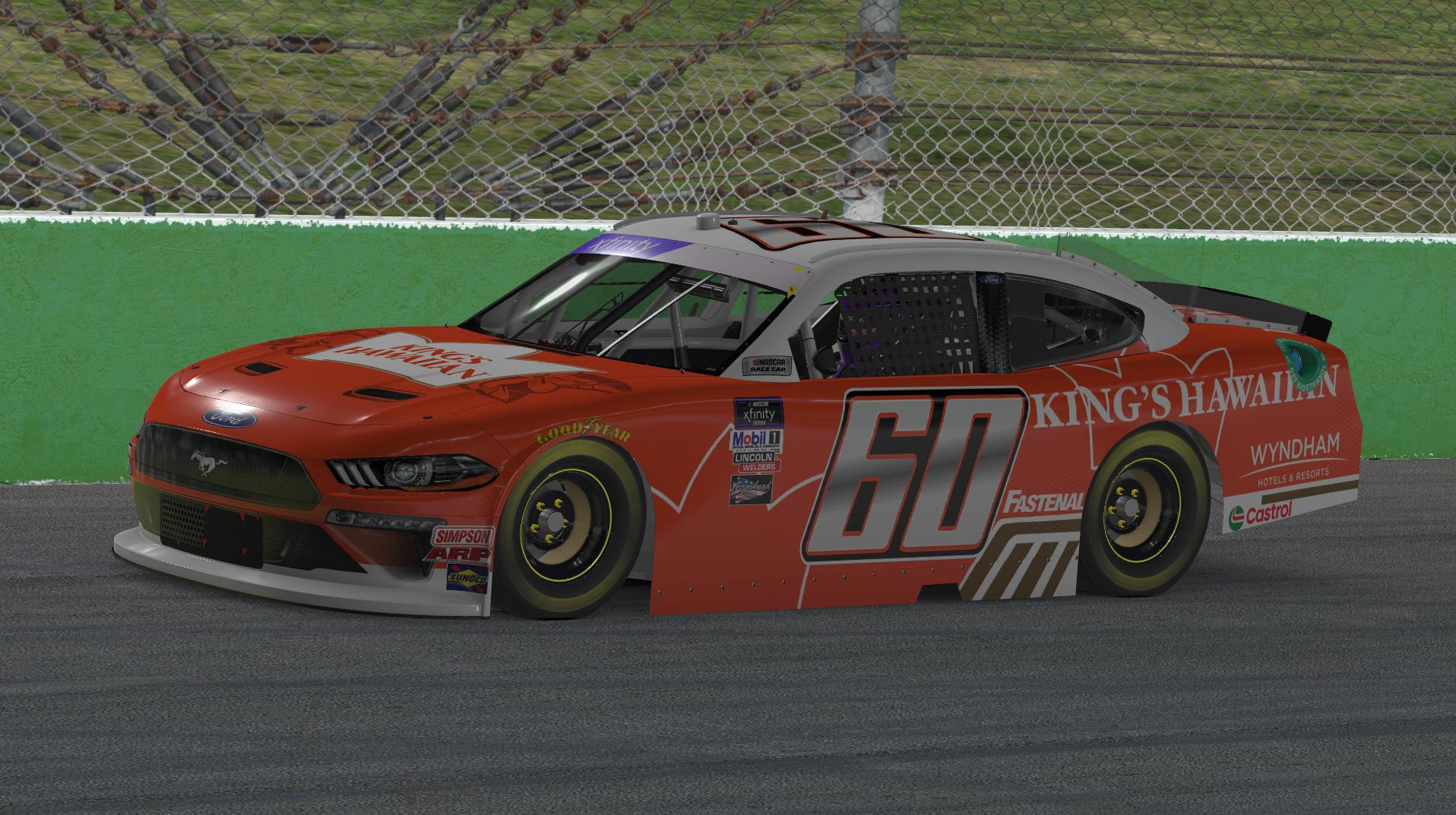 Kaden Honeycutt Kings Hawaiian RFK #60 Xfinity Concept by Jonathan ...