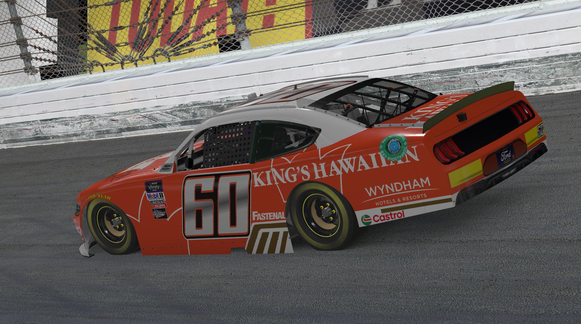 Kaden Honeycutt Kings Hawaiian RFK #60 Xfinity Concept by Jonathan ...