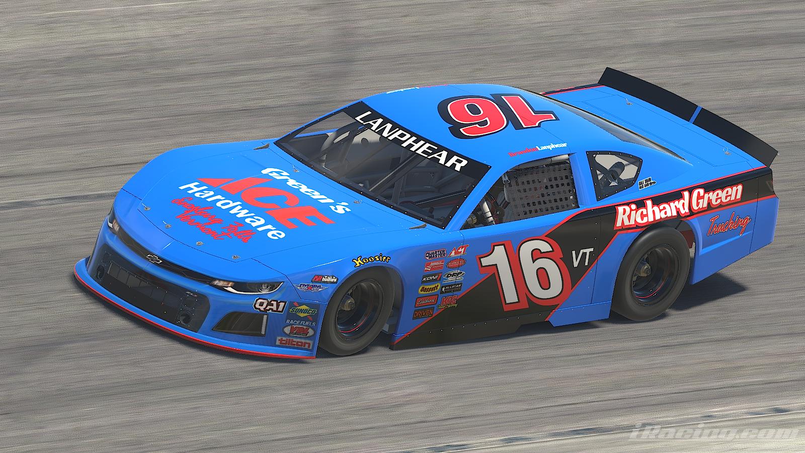 #16VT - Brandon Lanphear - 2023 Thunder Road Late Model by Matthew ...