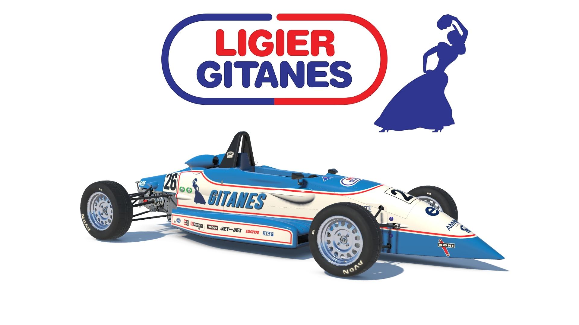 Ray FF1600 Gitanes by Don Craig - Trading Paints