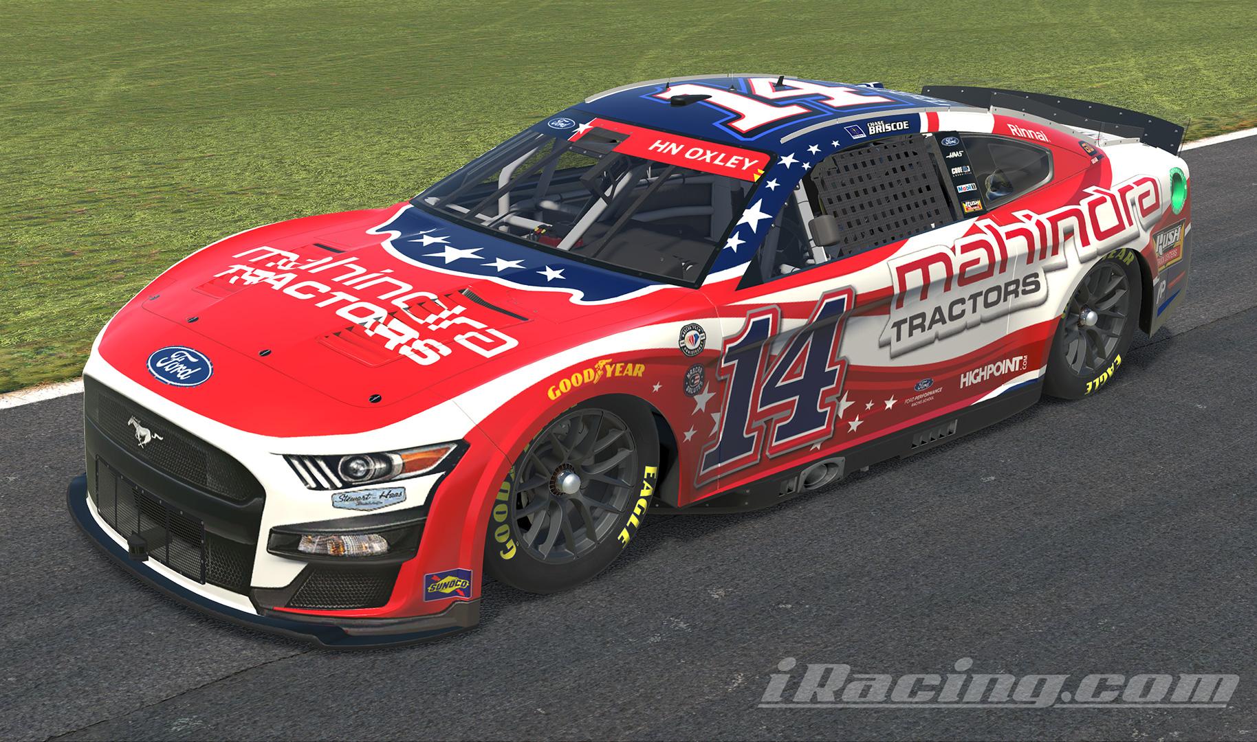 2023 Chase Briscoe Mahindra Tractors Patriotic Mustang by Michael ...