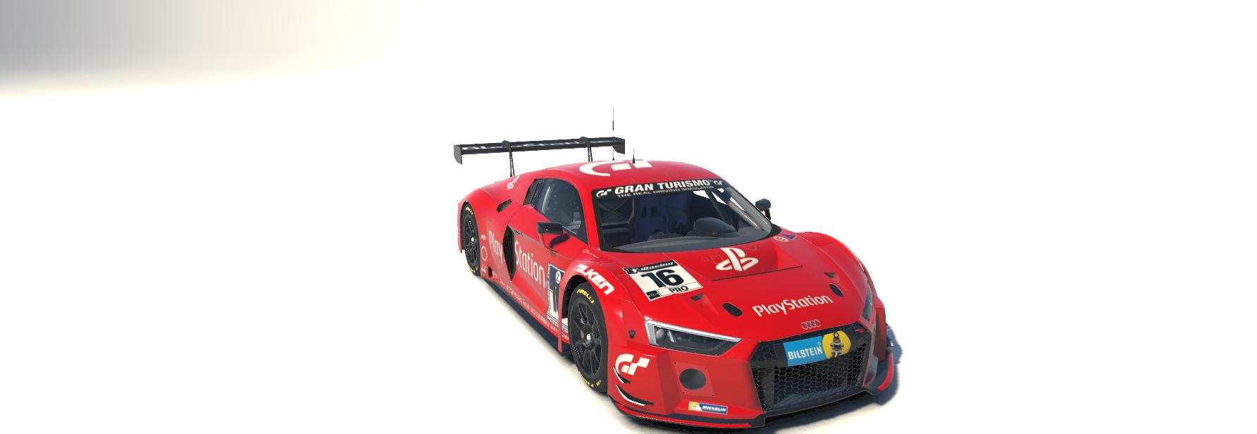 Audi R8 LMS GT3 Rosso Red by Will Barrington - Trading Paints
