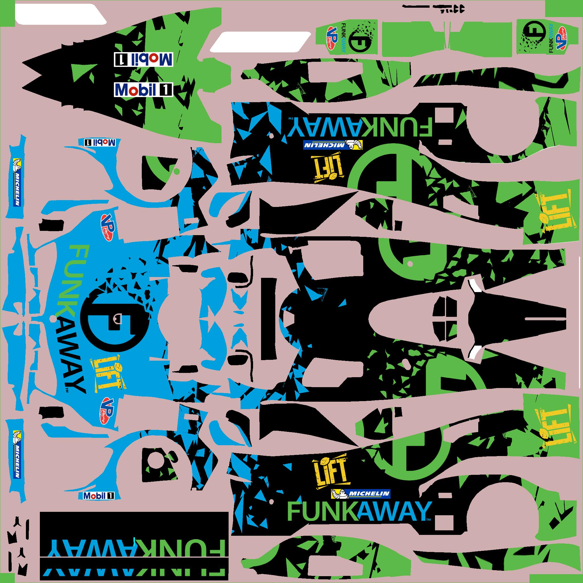 BMW LMPh Funkaway by Clyde Coman - Trading Paints
