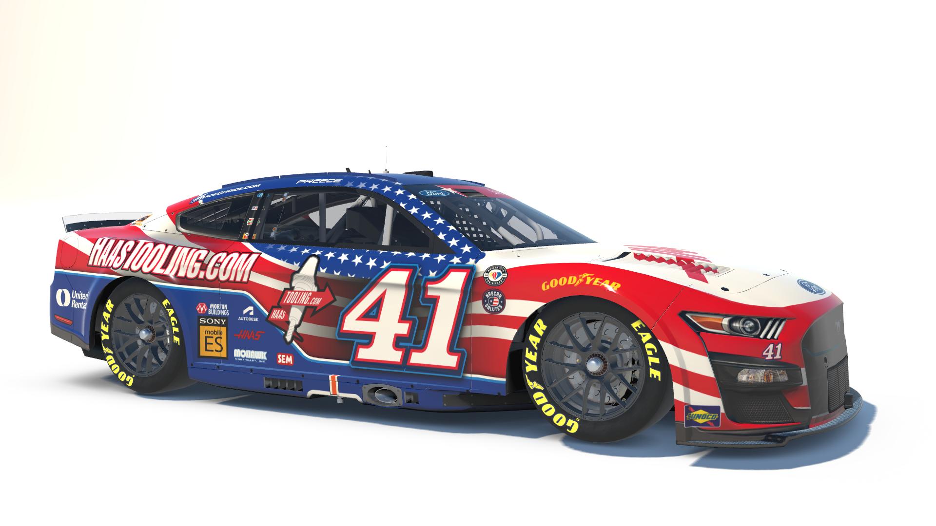 2023 Ryan Preece Haastooling.com Coke 600 by Thomas Sink - Trading Paints