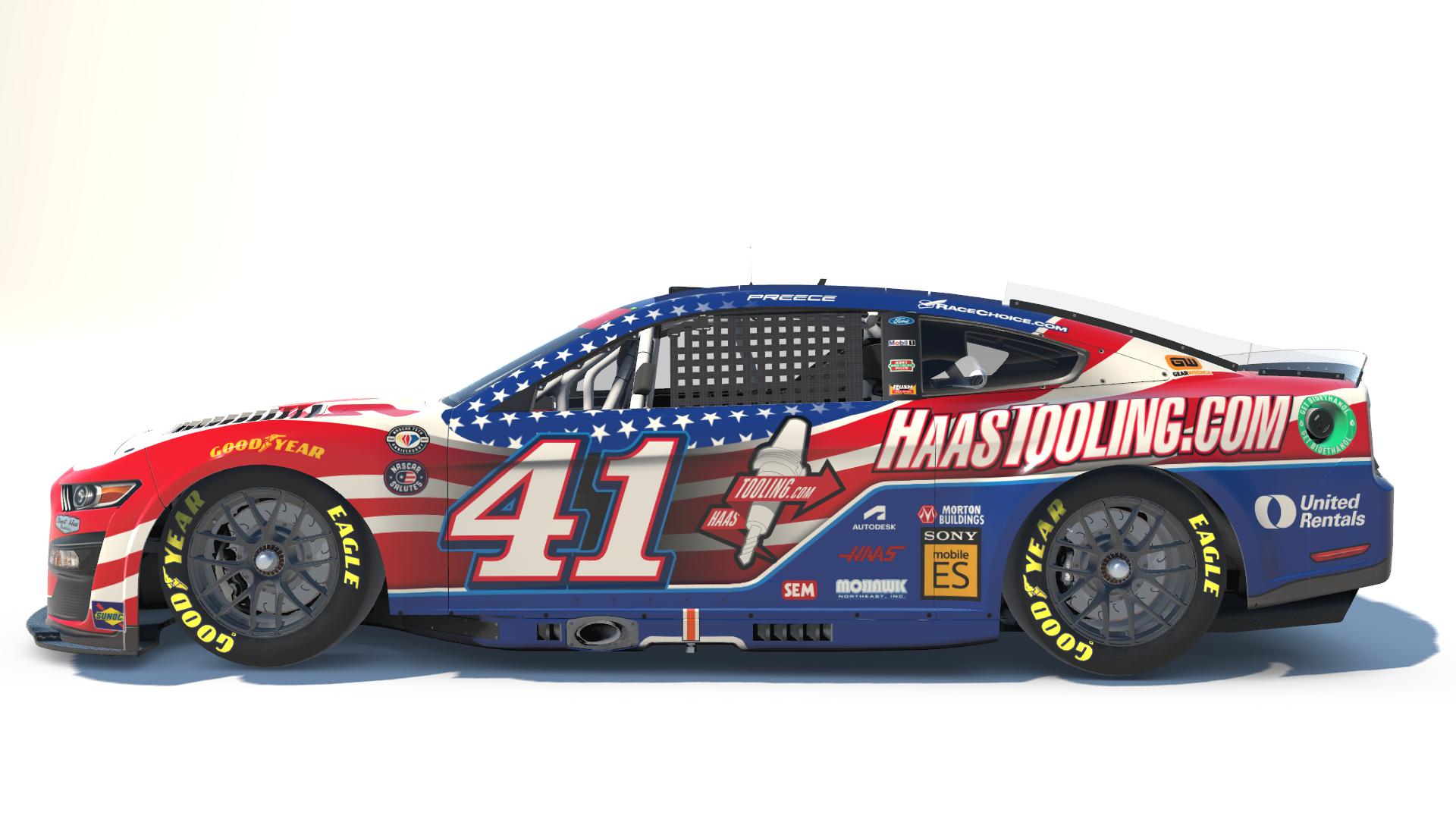 2023 Ryan Preece Haastooling.com Coke 600 by Thomas Sink - Trading Paints