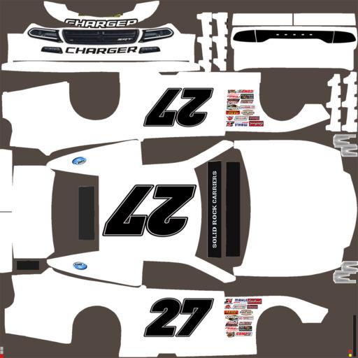 number 27 test charger by Bryson Myers - Trading Paints