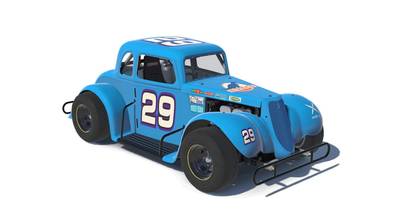 Dinoco Team - Legends Ford 34 Coupe by Josemi Moronta - Trading Paints