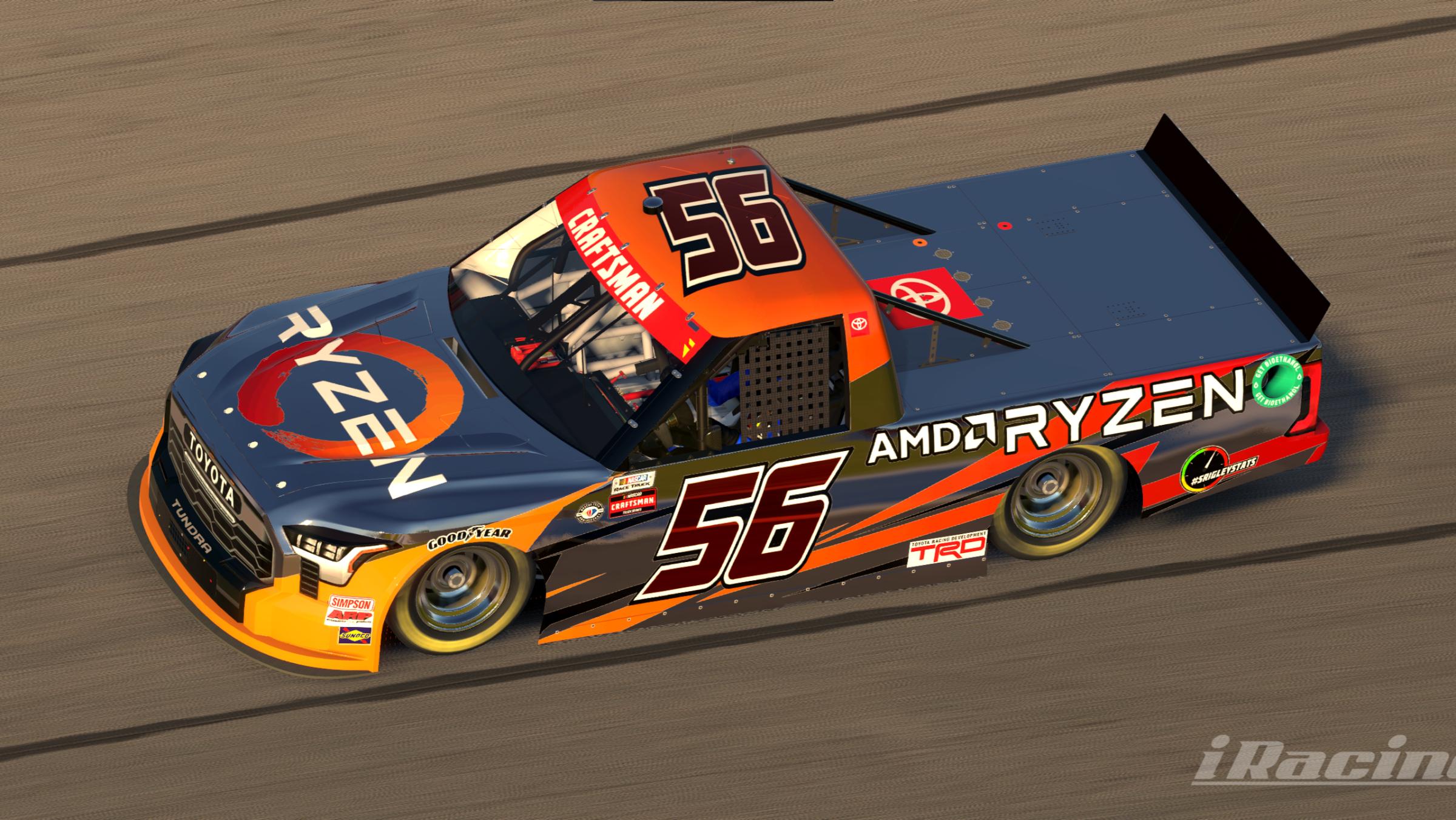 AMD Ryzen Concept (custom #56) by Oscar Enriquez - Trading Paints