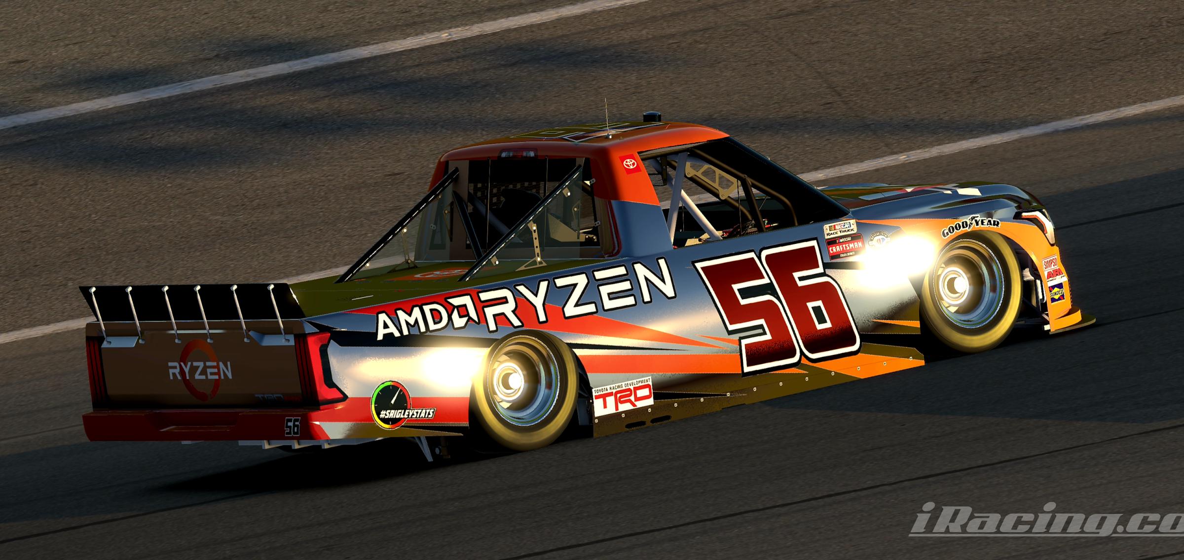 AMD Ryzen Concept (custom #56) by Oscar Enriquez - Trading Paints