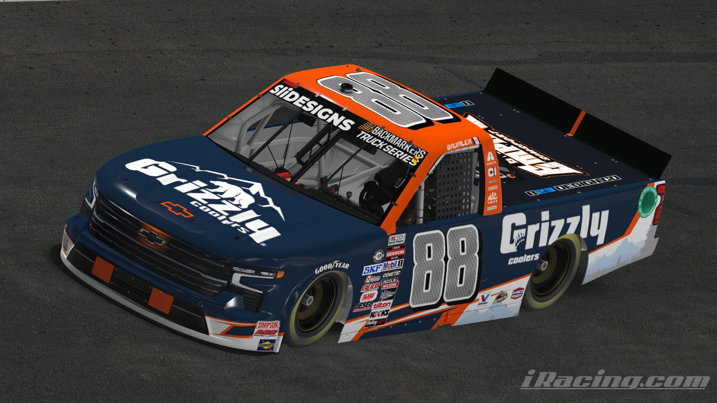Grizzly Coolers - 88 - Cavin Baumler by Blake H. - Trading Paints