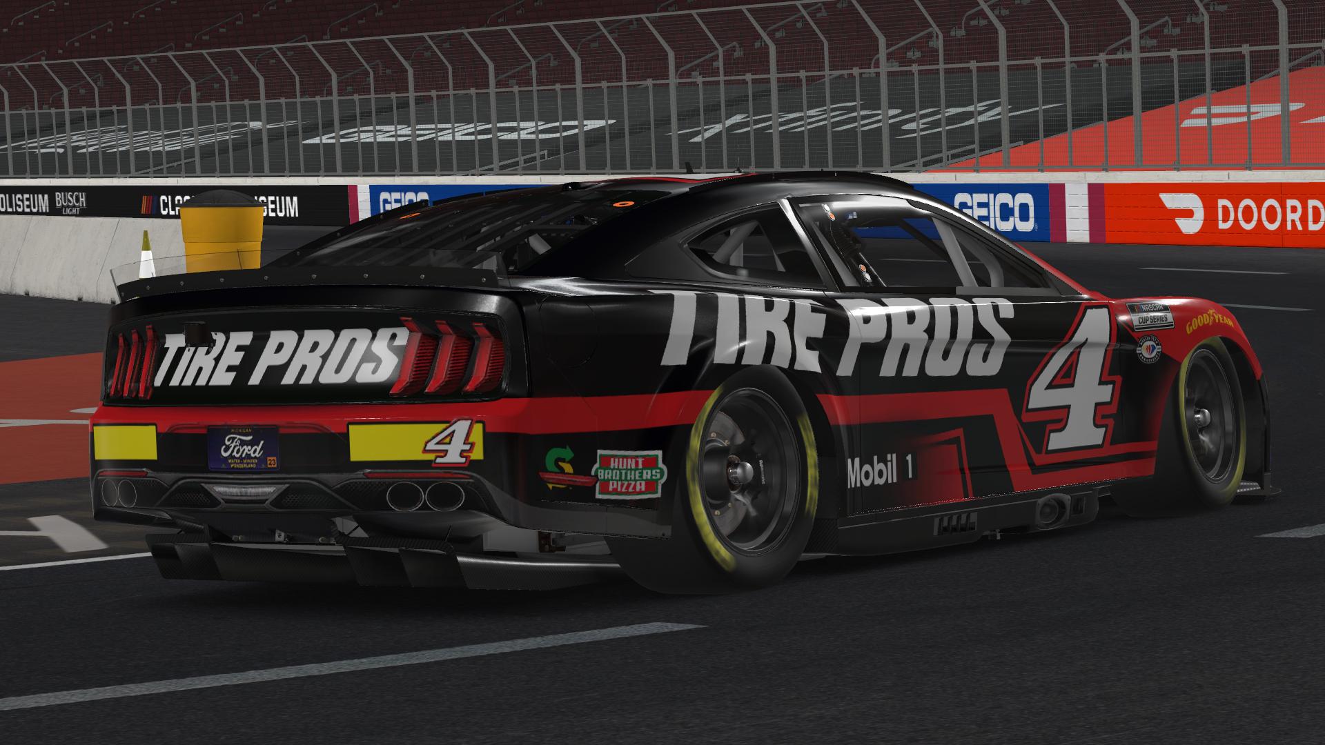 Josh Berry 2024 Tire Pros SHR #4 Concept by Jonathan Foshe - Trading Paints
