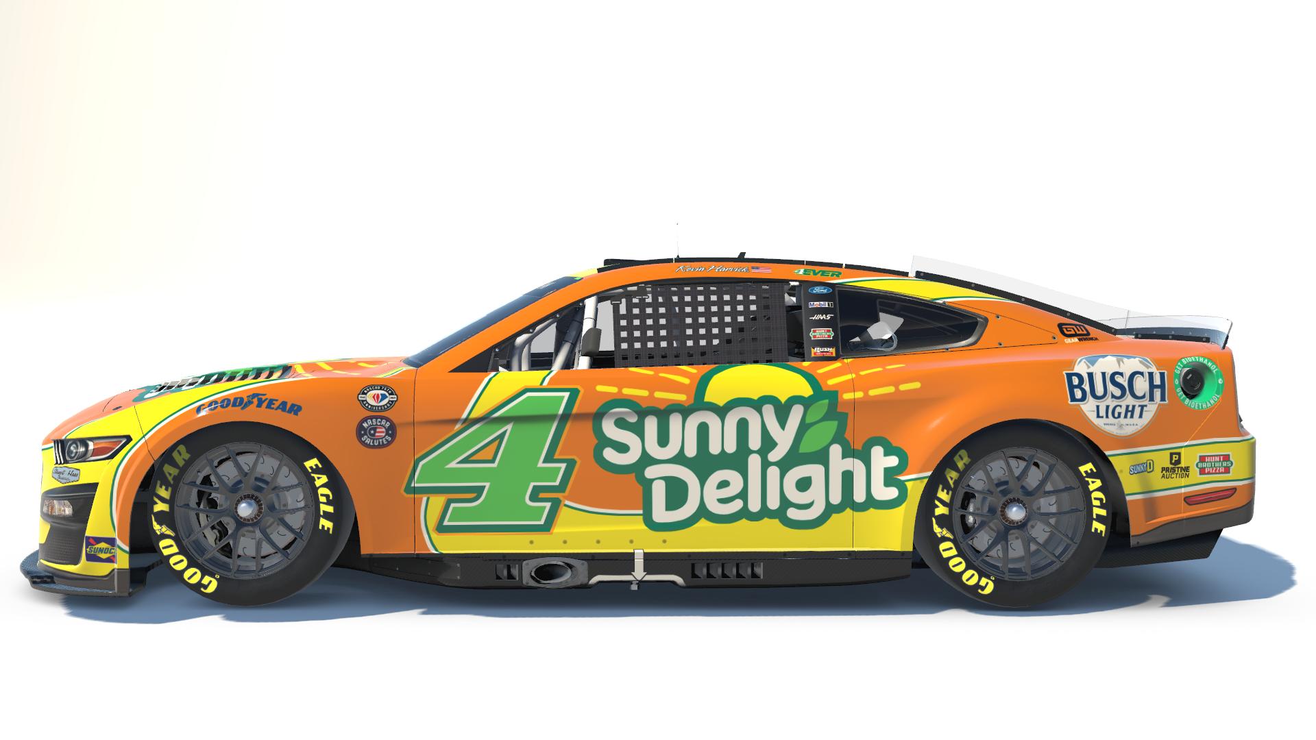 2023 Kevin Harvick Sunny Delight Darlington Throwback by Thomas Sink ...