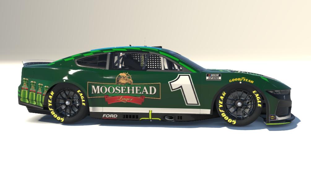 Moosehead Beer 2024 Next Gen Ford Mustang by Michael M. - Trading Paints