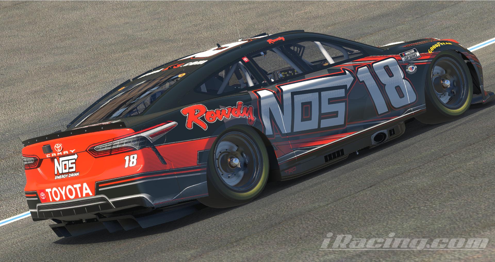 Kyle Busch NOS Rowdy Next Gen (Custom #) by Gary P. - Trading Paints