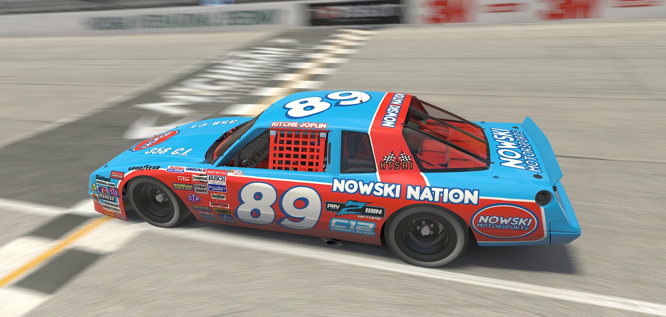 Ritchie Joplins #89 Richard Petty Tribute by Colby Whipple - Trading Paints