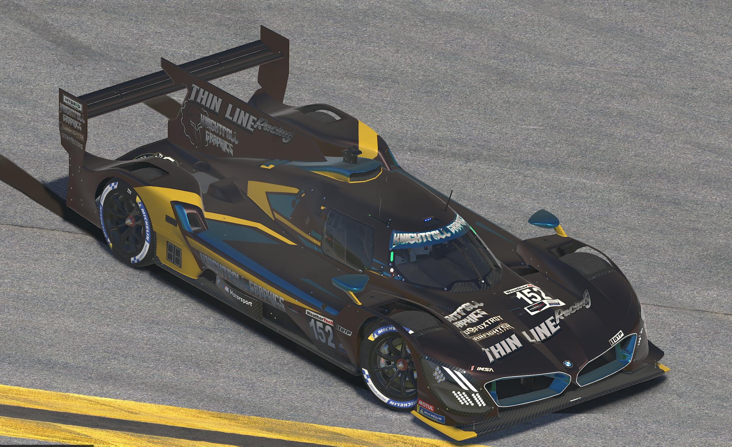 ThinLine Racing BMW Hypercar by Matt J Knight - Trading Paints