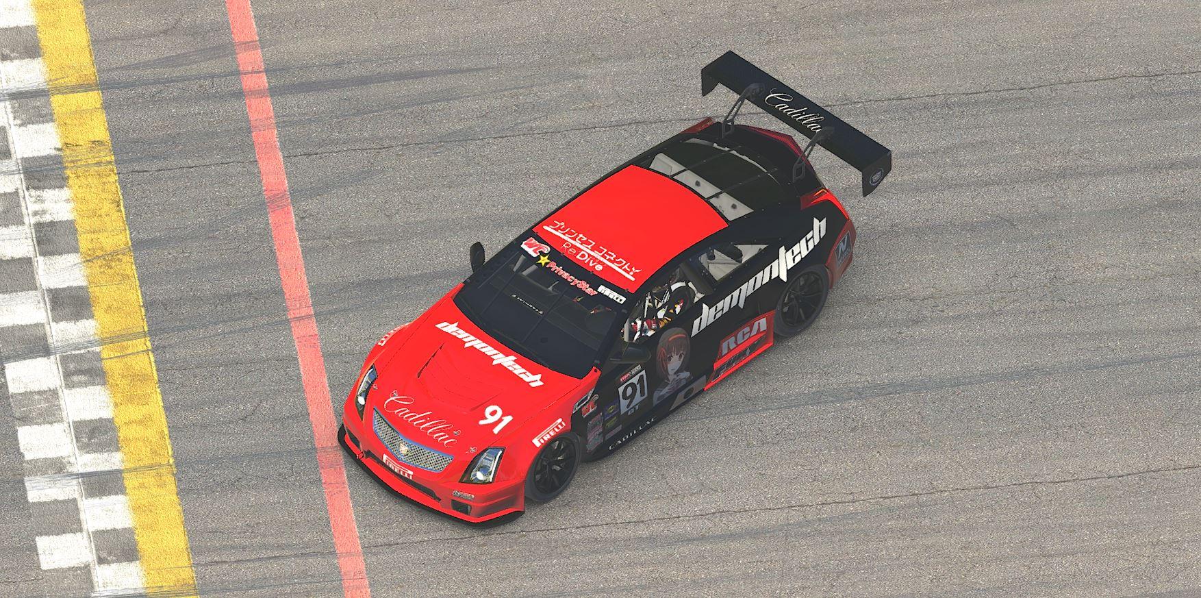 DemonTech Eriko Princess Connect Re:Dive Cadillac CTS-V Racecar by ...