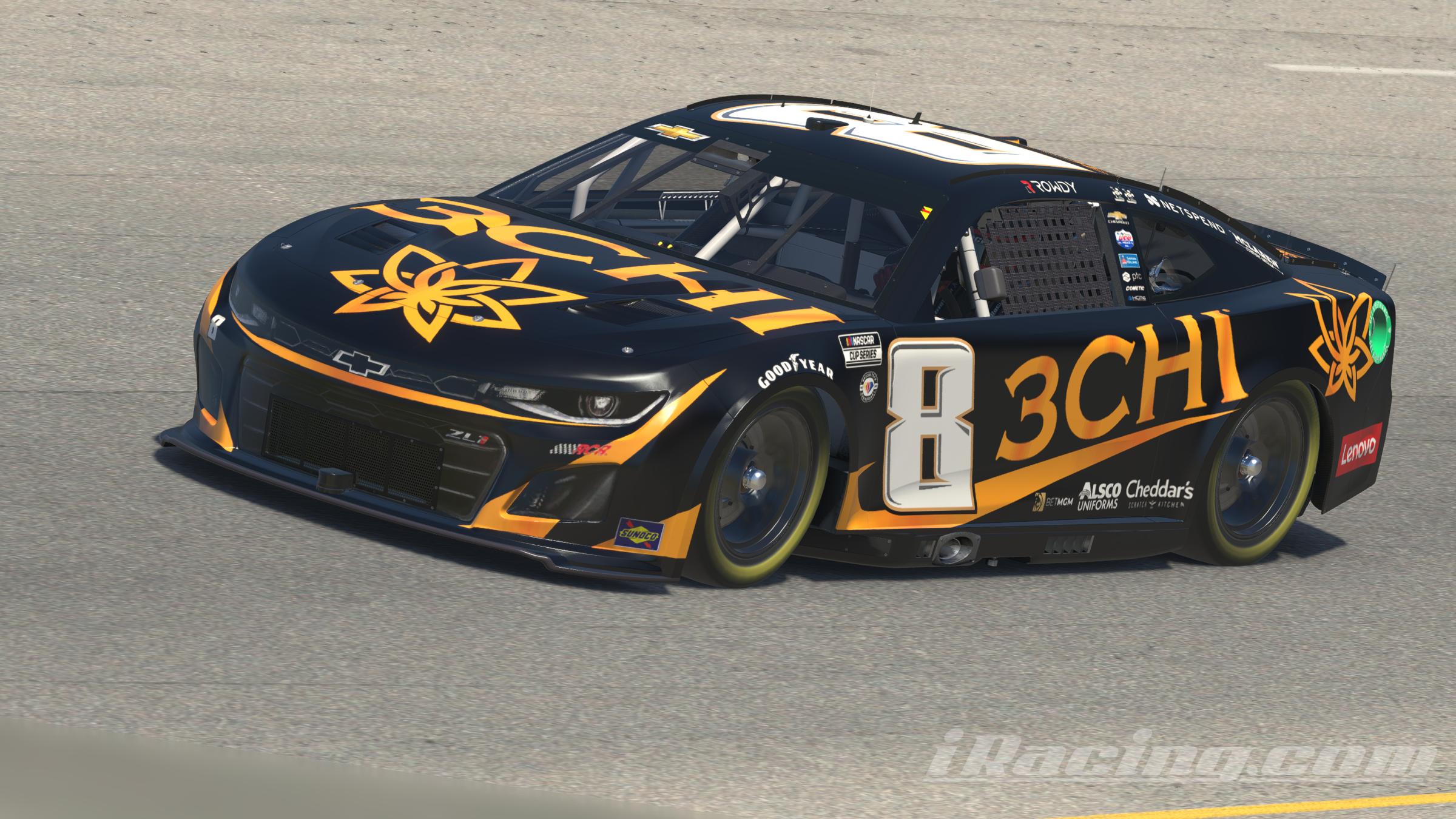 Kyle Busch 2023 3CHI Chevy (Sim #) by Gary P. - Trading Paints