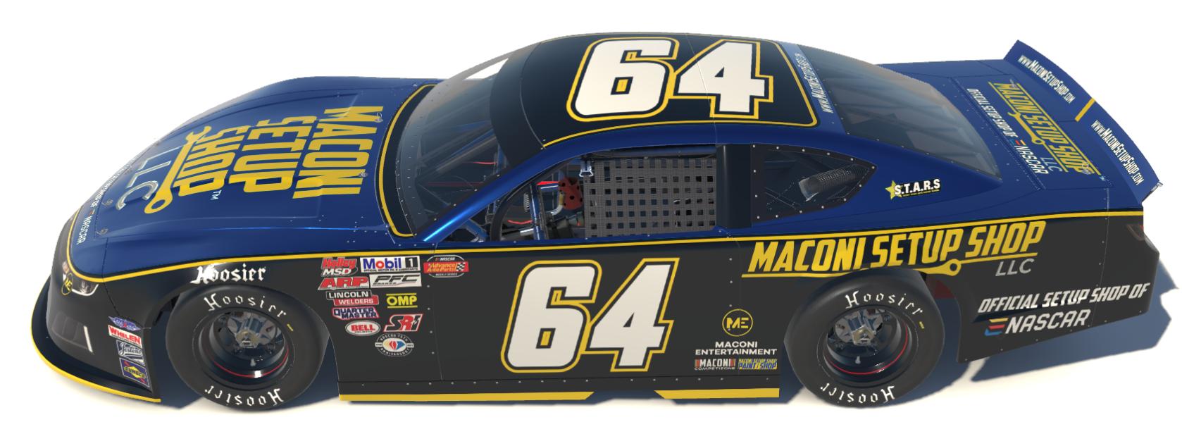 Maconi Setup Shop - Sponsored Driver (Blue) - Late Model Stock 23S2 by ...