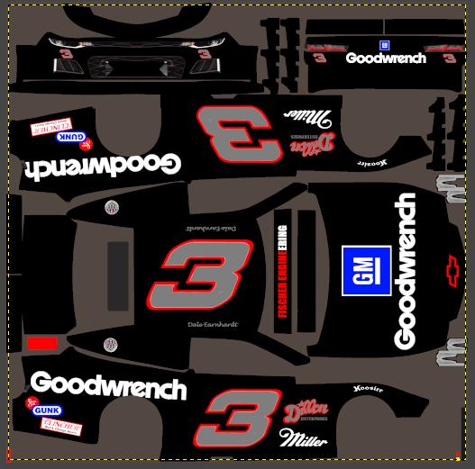 Dale Earnhardt LM Stock Throwback by Brant Mickel - Trading Paints
