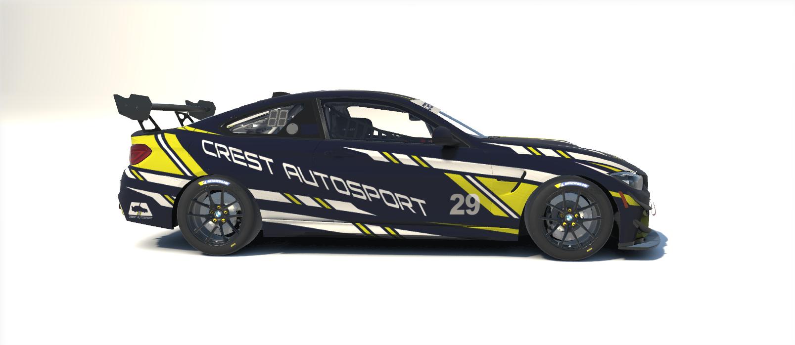 Crest Autosport BMW GT4 by Alex Everitt - Trading Paints