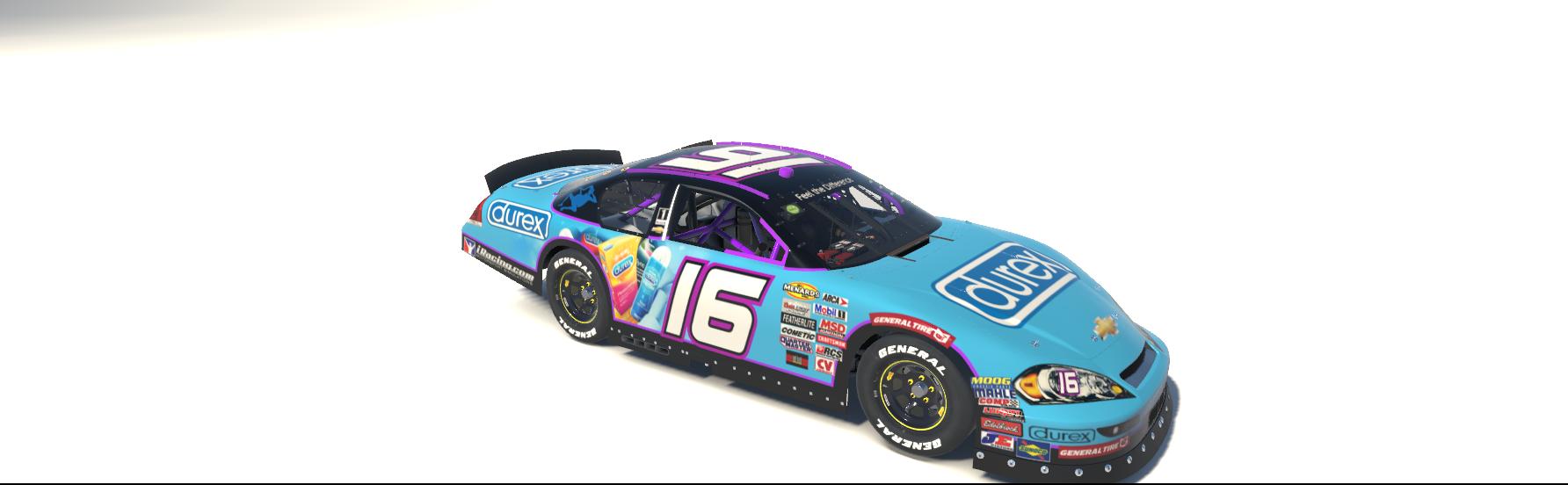 ARCA Menards Chevrolet Impala DUREX by Will Barrington - Trading Paints